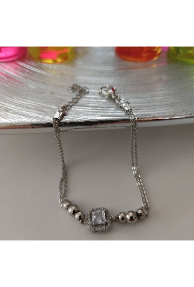 2k E-Ticaret Zirkon Taşlı Bijuteri Bileklik