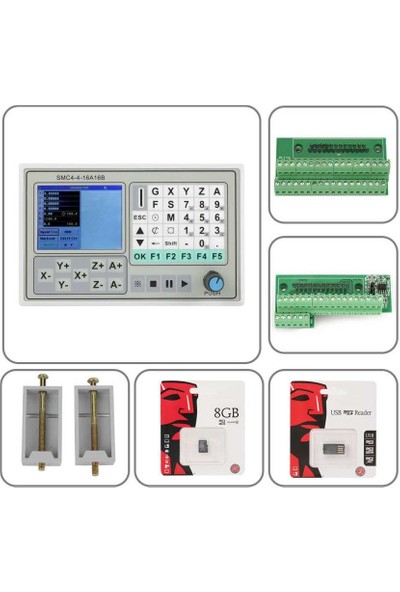 Guangdong Spirit Kontrol Koparma Panosu SMC4-4-16A16B Oyma Makinesi Sistemi Için 4 Eksenli Cnc Hareket Kontrolörü Guangdong Spirit Kontrol Koparma Panosu SMC4-4-16A16B Oyma Makinesi Sistemi Için 4 Eksenli Cnc Hareket Kontrolörü