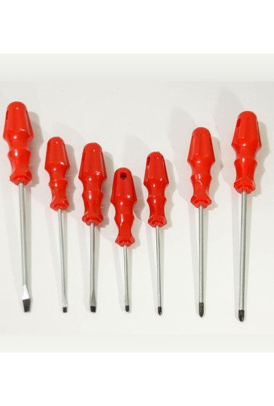 4kf Tornavida Takımı Düz Yıldız Mıknatıslı Tornavida Seti 7 Parça Set 4kf Tornavida Takımı Düz Yıldız Mıknatıslı Tornavida Seti 7 Parça Set
