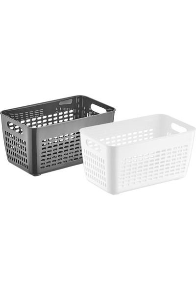 Selka Siyah Plastik Saklama Kabı