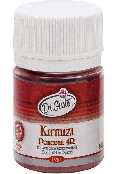 Dr. Gusto Dr.Gusto Toz Gıda Boyası Kırmızı 10 gr
