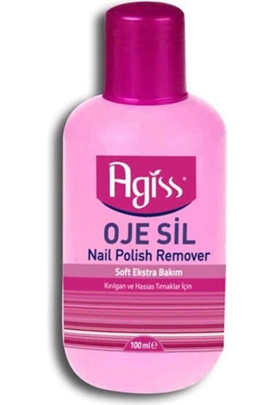 Agiss Aseton Kırılgan Hassas Tırnaklar Için 100 Ml Agiss Aseton Kırılgan Hassas Tırnaklar Için 100 Ml