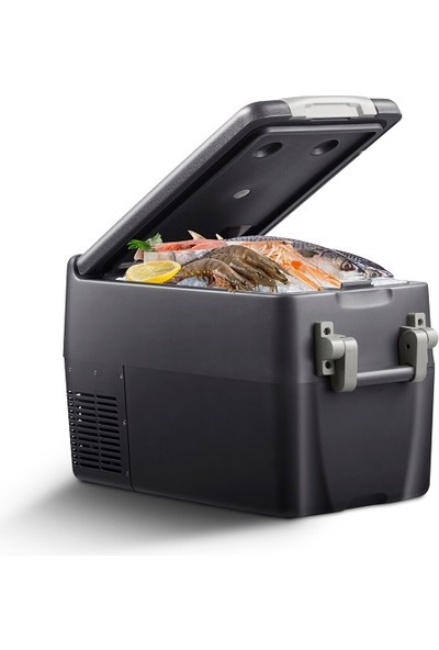 Fridgers 30LT Kompresörlü Oto Buzdolabı & Dondurucu 12/24V Fridgers DE30