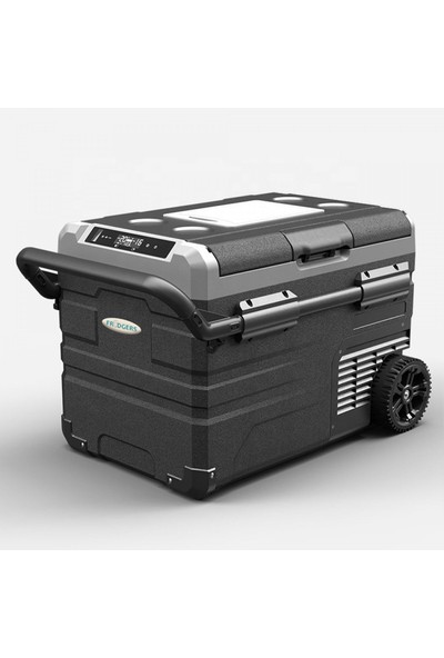 Fridgers 45LT Fridgers DE45W Çift Kabin + Lg Kompresörlü +Akülü Oto Buzdolabı 12/24V