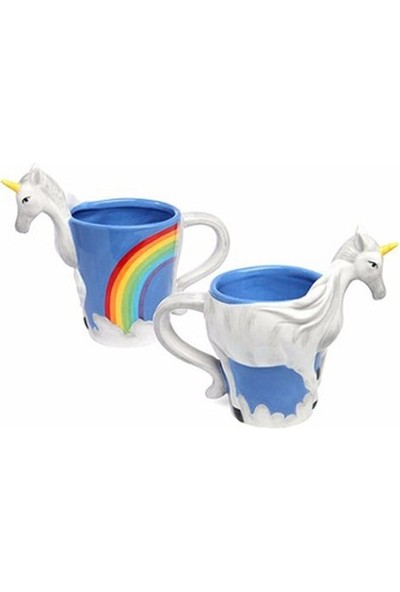 Hobittu Unicorn Tasarımlı 3D Kupa Bardak