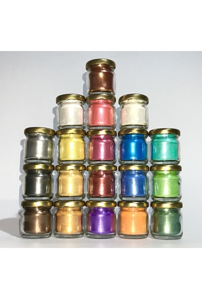 Mg Chem 190 Gram 19’lu Metalik Toz Epoksi Sedef Pigment Seti Mg Chem 190 Gram 19’lu Metalik Toz Epoksi Sedef Pigment Seti