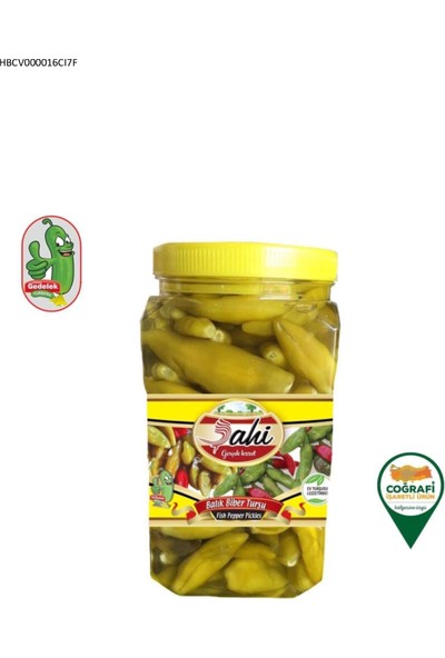 Şahi Balık Biberi Turşusu 1 kg Şahi Balık Biberi Turşusu 1 kg