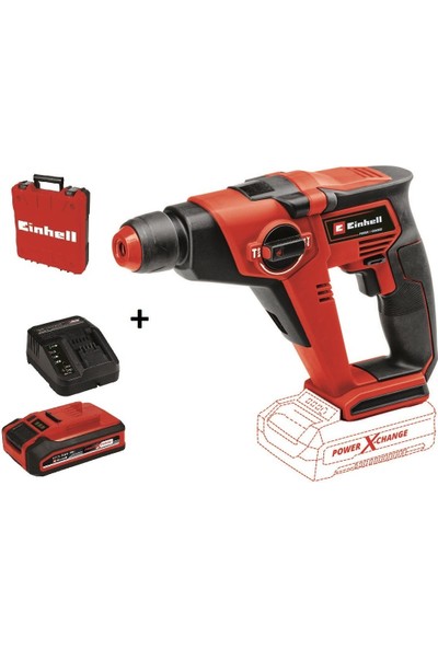 Einhell Te-Hd 18/12 Li - Akülü Pnömatik Matkap + 3 Ah Plus Starter Kit + Çanta Einhell Te-Hd 18/12 Li - Akülü Pnömatik Matkap + 3 Ah Plus Starter Kit + Çanta