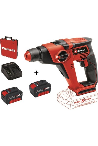 Einhell Te-Hd 18/12 Li - Akülü Pnömatik Matkap + 2*4 Ah Starter Kit + Çanta Einhell Te-Hd 18/12 Li - Akülü Pnömatik Matkap + 2*4 Ah Starter Kit + Çanta