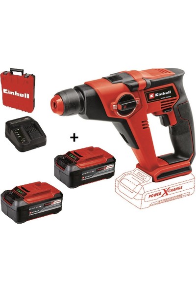 Einhell Te-Hd 18/12 Li - Akülü Pnömatik Matkap + 2*5.2 Ah Plus Starter Kit + Çanta Einhell Te-Hd 18/12 Li - Akülü Pnömatik Matkap + 2*5.2 Ah Plus Starter Kit + Çanta