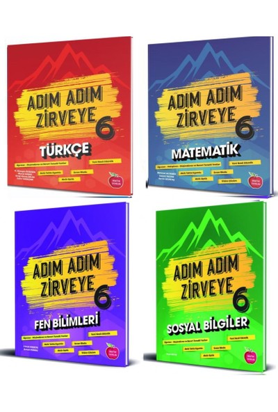 Newton Yayınları 6. Sınıf Adım Adım Zirveye Seti Newton Yayınları 6. Sınıf Adım Adım Zirveye Seti