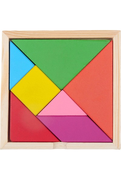 Yihang Boutique Butik Ahşap Tangram Yapboz Yapboz Eğitici Oyuncaklar (Yurt Dışından) Yihang Boutique Butik Ahşap Tangram Yapboz Yapboz Eğitici Oyuncaklar (Yurt Dışından)