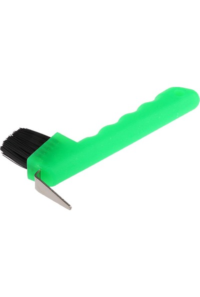 Homyl Fırça At Tımar Ekipman Aracı ile Toynak Pick Pick Yeşil