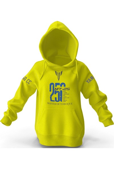 Road Life Yamaha mt Power cc Ön Arka Baskılı Kanguru Sweatshirt Road Life Yamaha mt Power cc Ön Arka Baskılı Kanguru Sweatshirt