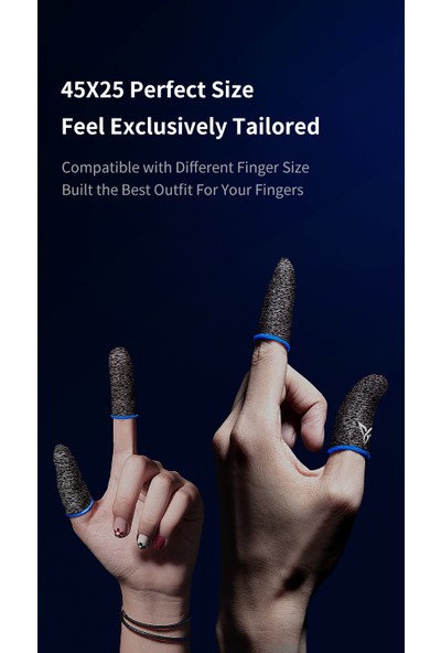 Flydigi Feelers 5.nesil White Parmak Eldiveni Flydigi Feelers 5.nesil White Parmak Eldiveni