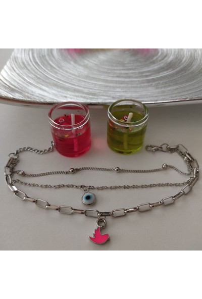 3 Zincirli Bijuteri Halhal