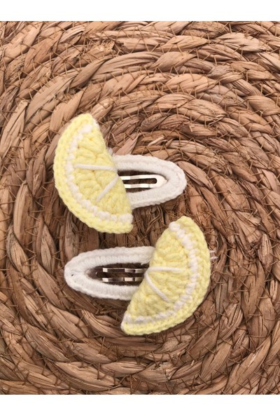 Kız Bebek Çocuk Bayan El Örmesi Limon Model Çıtçıt Toka Kız Bebek Çocuk Bayan El Örmesi Limon Model Çıtçıt Toka