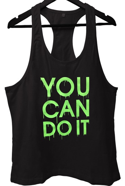 Top Glory Youcan Fitness Gym Tank Top Sporcu Atleti