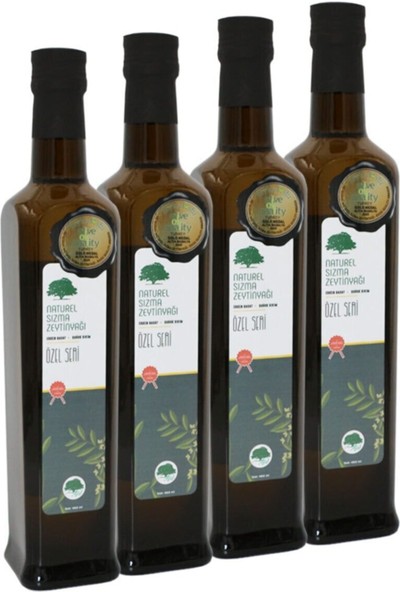 Agach Zeytinyağları Erken Hasat Soğuk Sıkım 4'lü