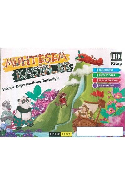 Muhteşem Kaşifler 10 Kitap Testli Muhteşem Kaşifler 10 Kitap Testli