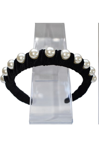 Friendlystore Incili Kadife Taç Friendlystore Incili Kadife Taç