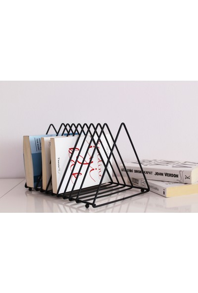 Msy Trend Dekoratif-9 Gözlü Üçgen Raf Metal Kitaplık Düzenleyici Masaüstü Organizer Dergilik Plaklık Vinil Msy Trend Dekoratif-9 Gözlü Üçgen Raf Metal Kitaplık Düzenleyici Masaüstü Organizer Dergilik Plaklık Vinil