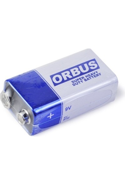 Orbus 9 Volt Pil Orbus Marka 9V Pil Yassı Pil