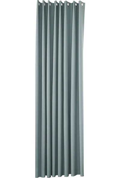 Dolity Yatak Odası Için Karartma Perdeleri -Tmal Yalıtımlı Perdeler Grommet Üst Mavi (Yurt Dışından)