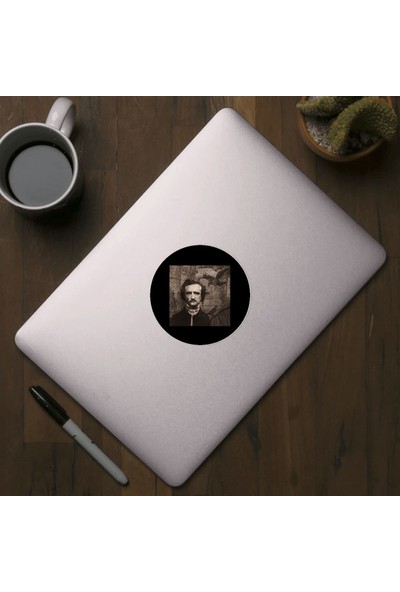 Fizello Edgar Allan Poe Sticker Fizello Edgar Allan Poe Sticker