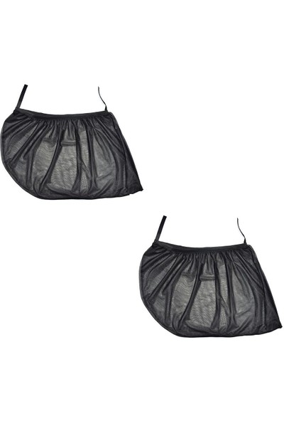 Blesiya 1 Çift Araba Yan Pencere Güneşlik Örgü Kapak Uv Koruyucu Anti-Sivrisinek