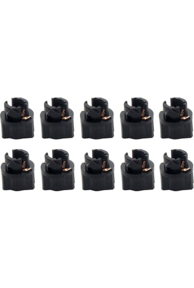 Blesiya 10 Takım T5 Büküm Soket Araba Cihazı Paneli Küme Ampuller Lamba Tutucular (Yurt dışından) Blesiya 10 Takım T5 Büküm Soket Araba Cihazı Paneli Küme Ampuller Lamba Tutucular (Yurt dışından)