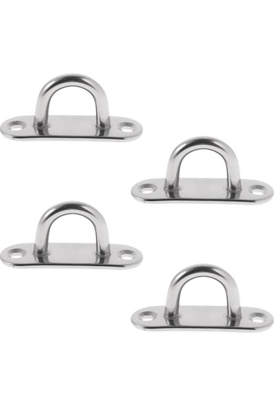 Blesiya 4 Adet Dikdörtgen Ped Göz Plakaları Zımba Kanca Döngü Paslanmaz Çelik Deniz Tekne 5mm (Yurt dışından) Blesiya 4 Adet Dikdörtgen Ped Göz Plakaları Zımba Kanca Döngü Paslanmaz Çelik Deniz Tekne 5mm (Yurt dışından)