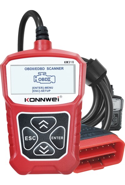 Blesiya Konnwei KW310 Obd2 Eobd Teşhis Tarayıcı Otomatik Obdıı Arıza Kodu Okuyucu