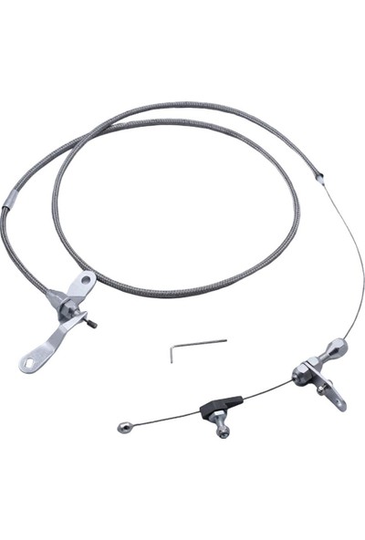 Blesiya Ford C4 Paslanmaz Çelik Örgülü Şanzıman Kick Aşağı Kablo Montaj Tutun Blesiya Ford C4 Paslanmaz Çelik Örgülü Şanzıman Kick Aşağı Kablo Montaj Tutun