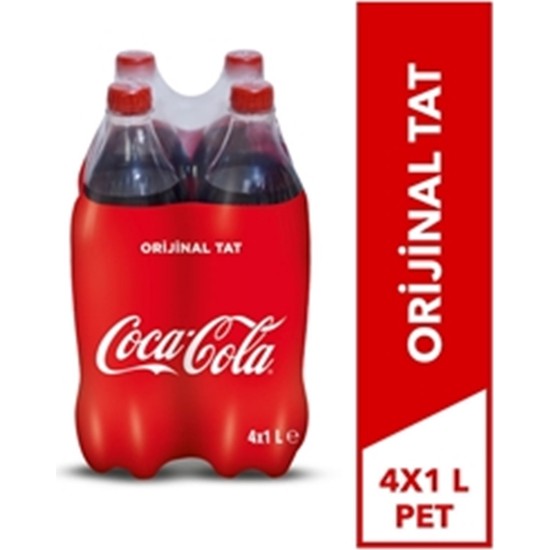Coca-Cola Coca Cola 4 x 1 Lt Fiyatı - Taksit Seçenekleri