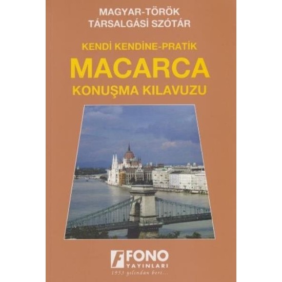 Fono Yayınları Macarca Konuşma Kılavuzu Kitabı ve Fiyatı