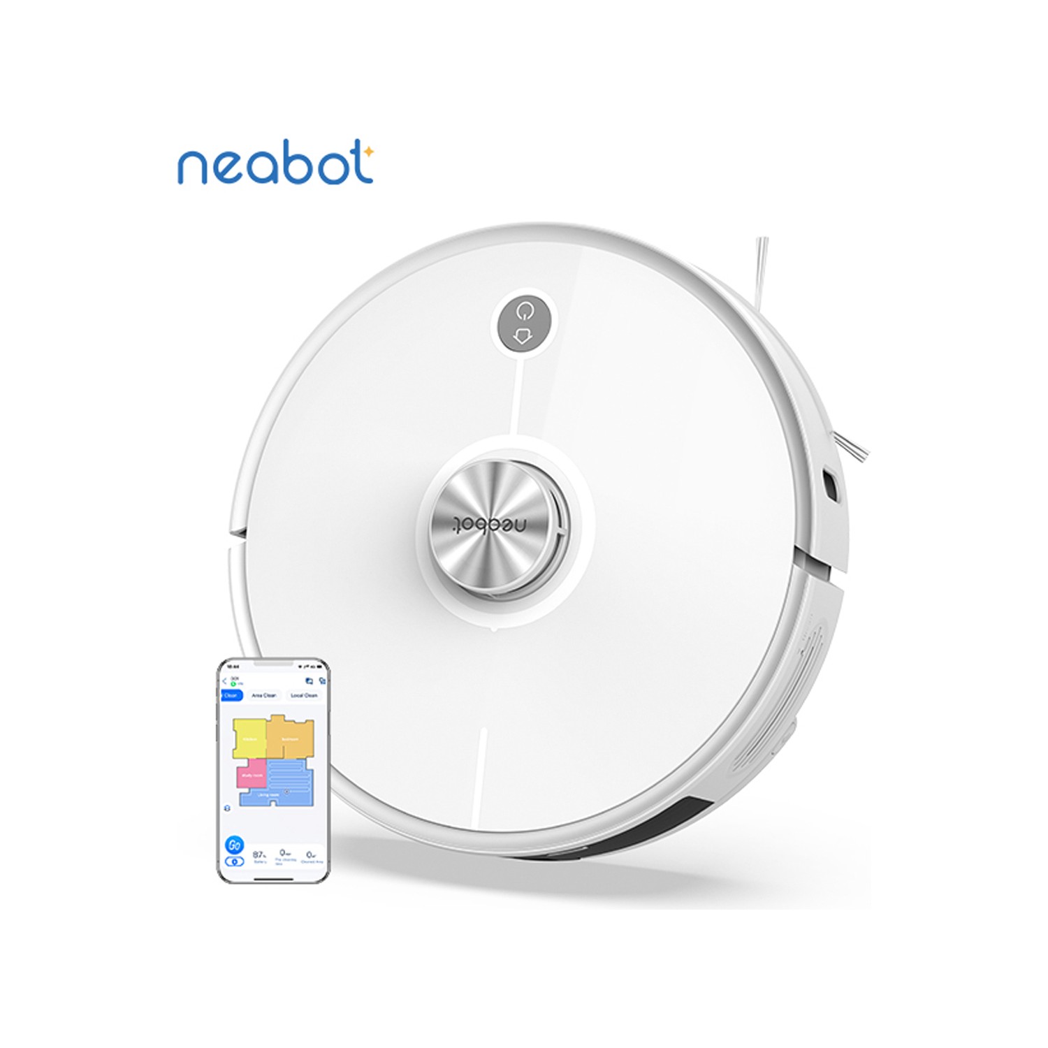 Neabot N2 Lite Beyaz Akıllı Robot Süpürge (Neabot Türkiye Fiyatı