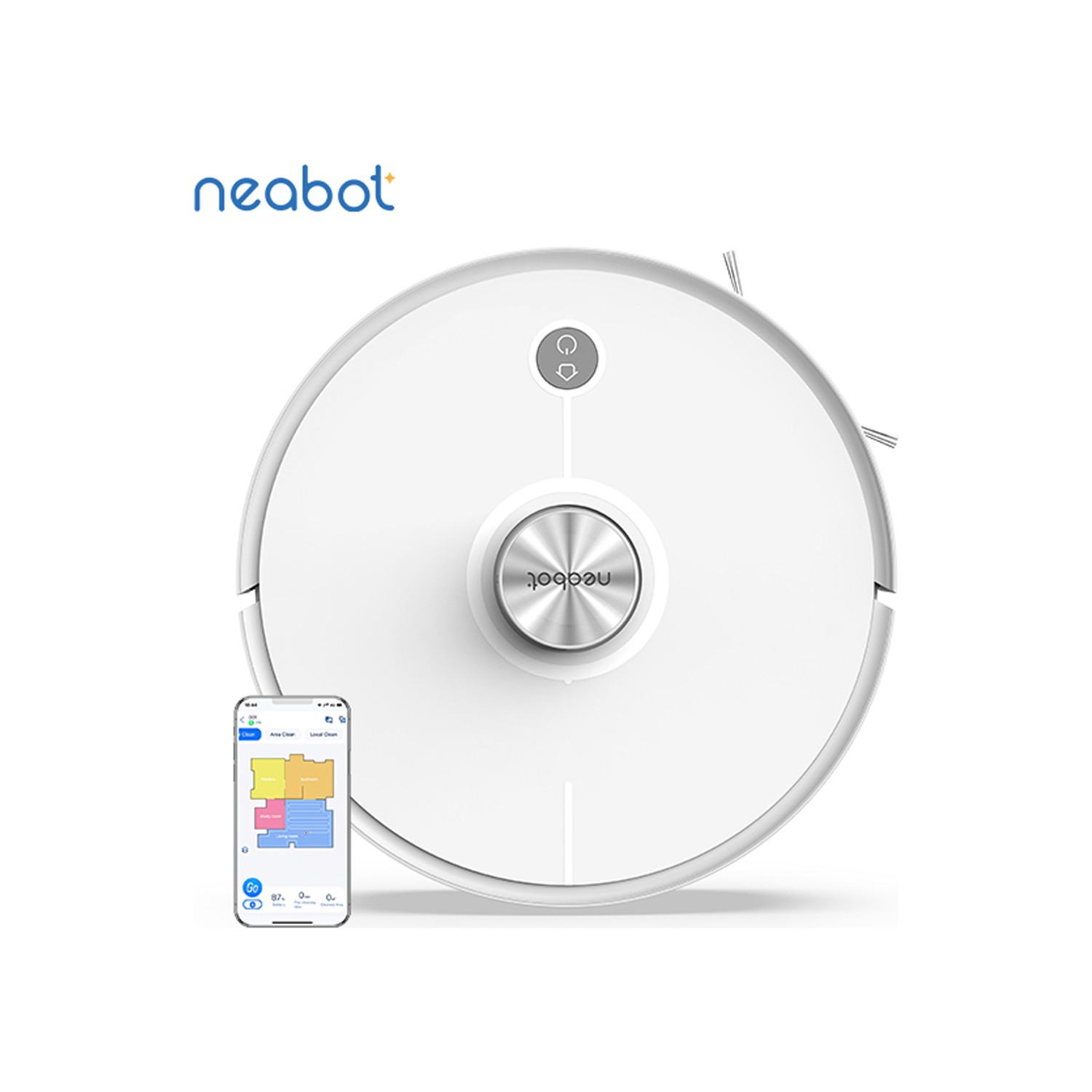 Neabot N2 Lite Beyaz Akıllı Robot Süpürge (Neabot Türkiye Fiyatı
