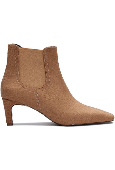 Sole Sisters Veneto Topuklu Bot - Kahve