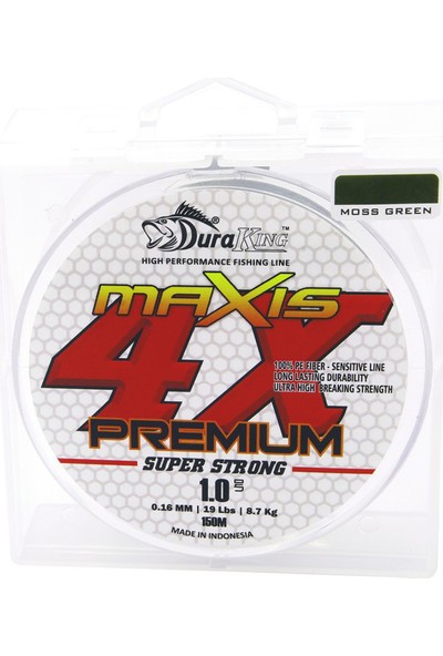 Duraking Maxis Premium 4X150M Mg İp Misina