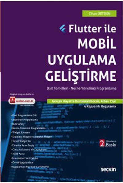 Flutter ile Mobil Uygulama Geliştirme Dart Temelleri – Nesne Yönelimli Programlama Flutter ile Mobil Uygulama Geliştirme Dart Temelleri – Nesne Yönelimli Programlama