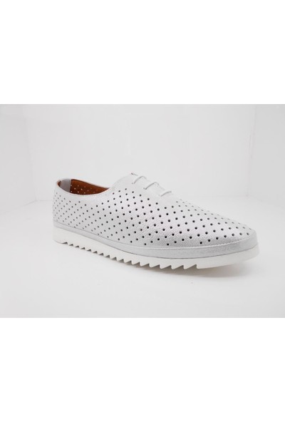 Estile 478 Deri Günlük Bayan Ayakkabı