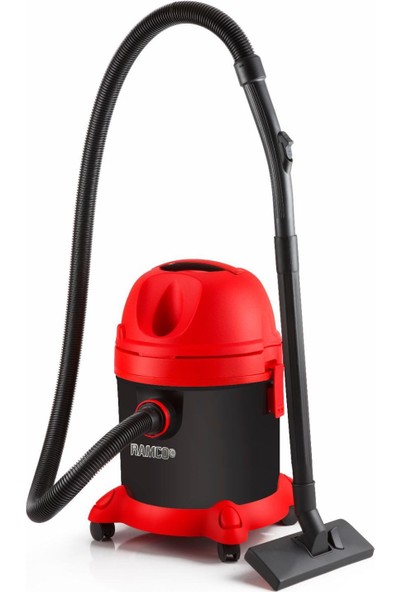 Ramco R-006 Delta Islak Kuru Kırmızı Elektirikli Süpürge 3000 W