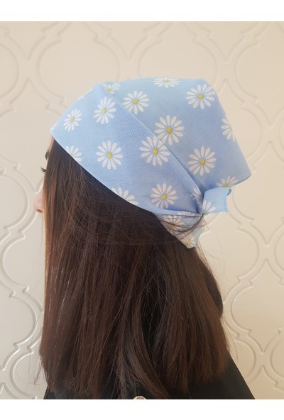 BellaVino Unisex Papatya Desenli Bandana Ryo-Urc BellaVino Unisex Papatya Desenli Bandana Ryo-Urc