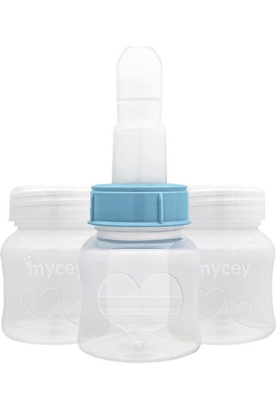 Mycey Anne Sütü Kaşığı ve Süt Saklama Kapları