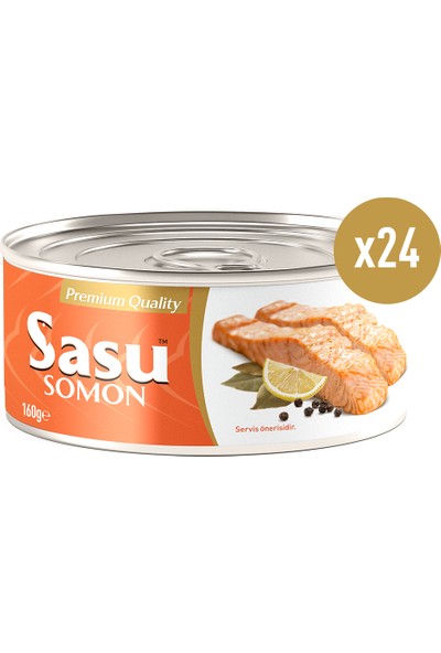 Sasu Norveç Somon Balığı Bütün Dilim 24 x 160 gr Sasu Norveç Somon Balığı Bütün Dilim 24 x 160 gr