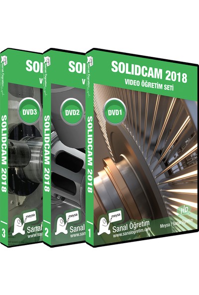 Sanal Öğretim Solidcam 2018 Video Ders Eğitim Seti Sanal Öğretim Solidcam 2018 Video Ders Eğitim Seti