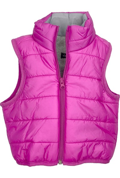 Verscon Pamuk Astarlı Fuşya Bebek Şişme Yelek