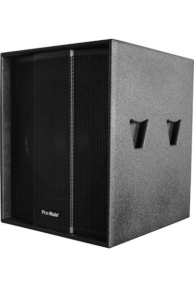 Promaın MS-1018SA 1200W 46 cm Aktif Subwoofer Promaın MS-1018SA 1200W 46 cm Aktif Subwoofer