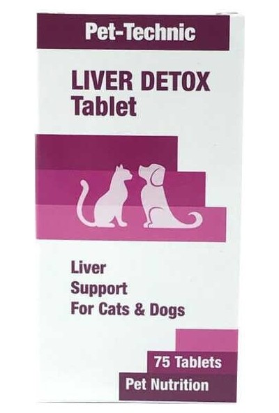 Pet-Technic Liver Detox Kedi Köpek Karaciğer Desteği 75 Tablet Pet-Technic Liver Detox Kedi Köpek Karaciğer Desteği 75 Tablet